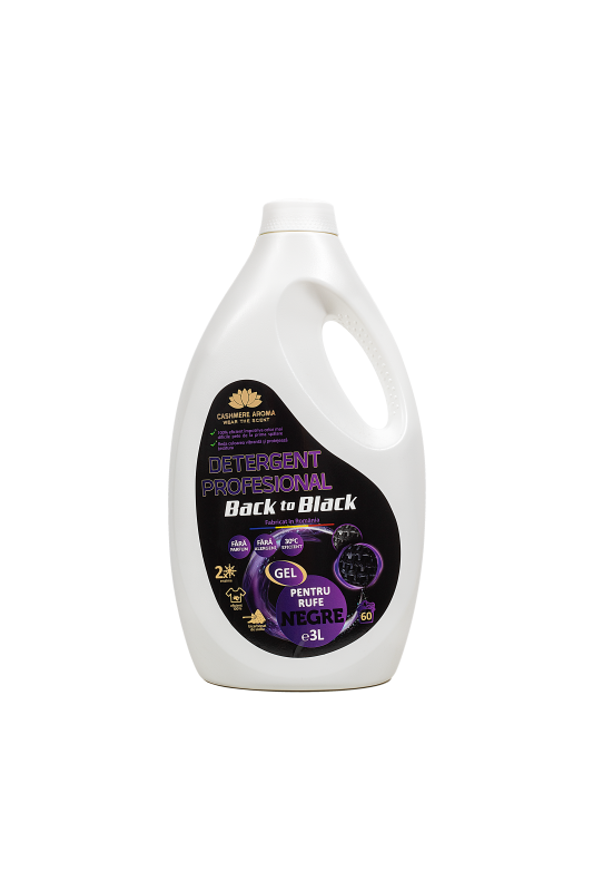 Detergent profesional rufe negre Back to Black ( fara Parfum) 3L ...